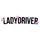 Наклейки для автомобилей - Наклейка Lady Driver | Купить авто стикеры ...